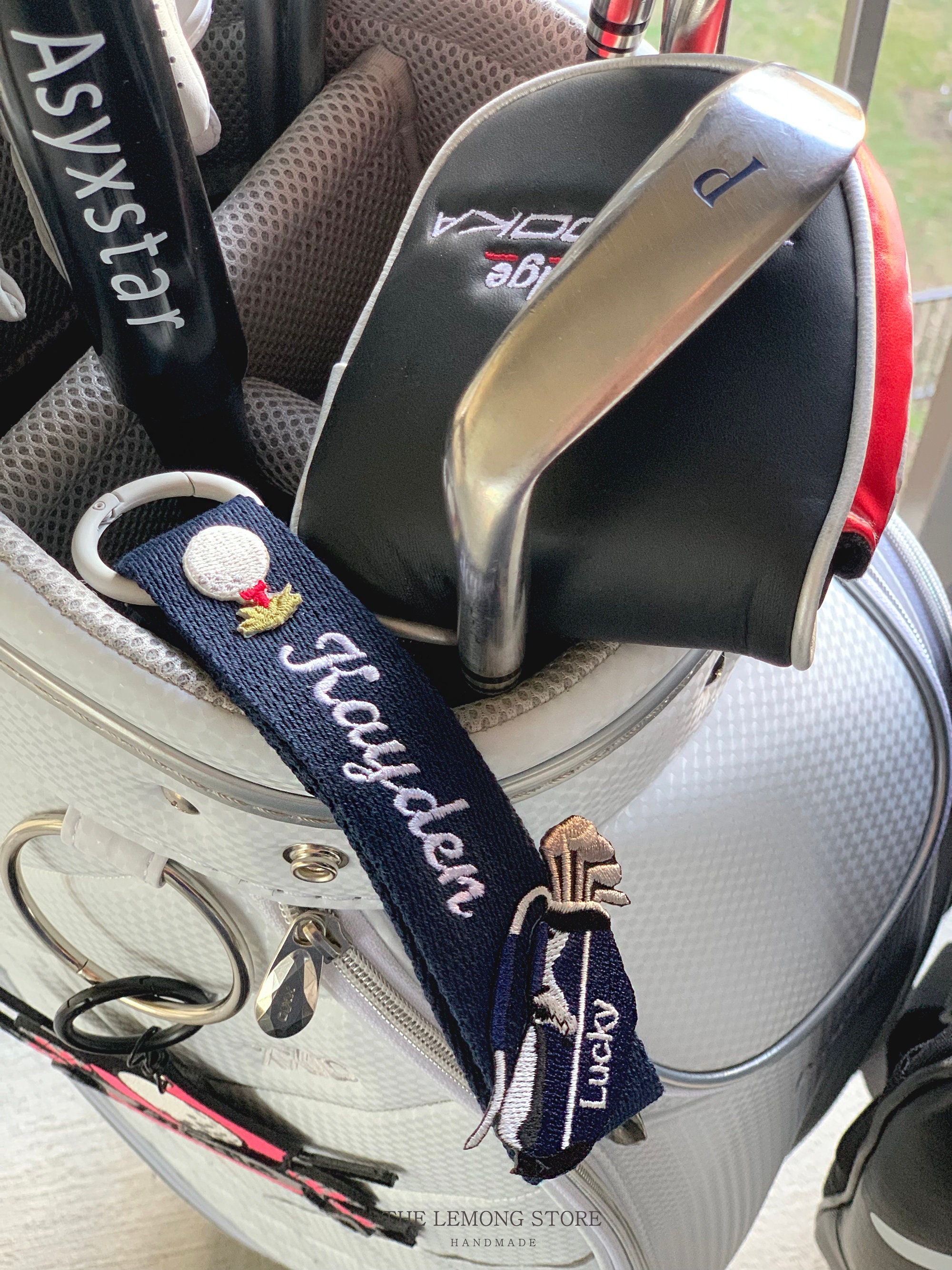 Personalized Name Tag,golf Club Personalized Embroidery Name Tag ...