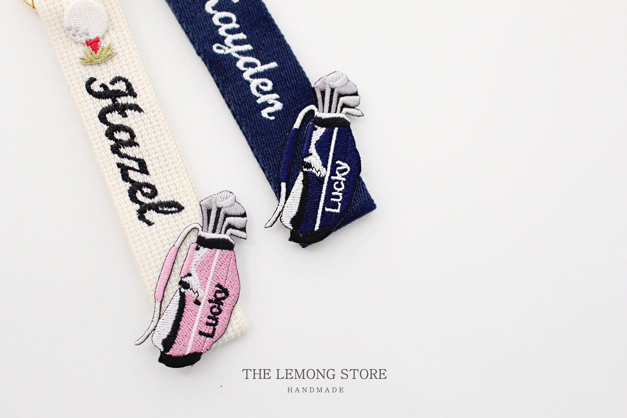 Personalized Name Tag,golf Club Personalized Embroidery Name Tag ...