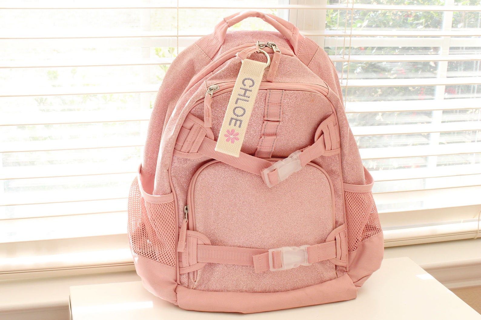 Personalized Embroidery Name Tag, Simple Key Chain, Custom Item, Custom ...