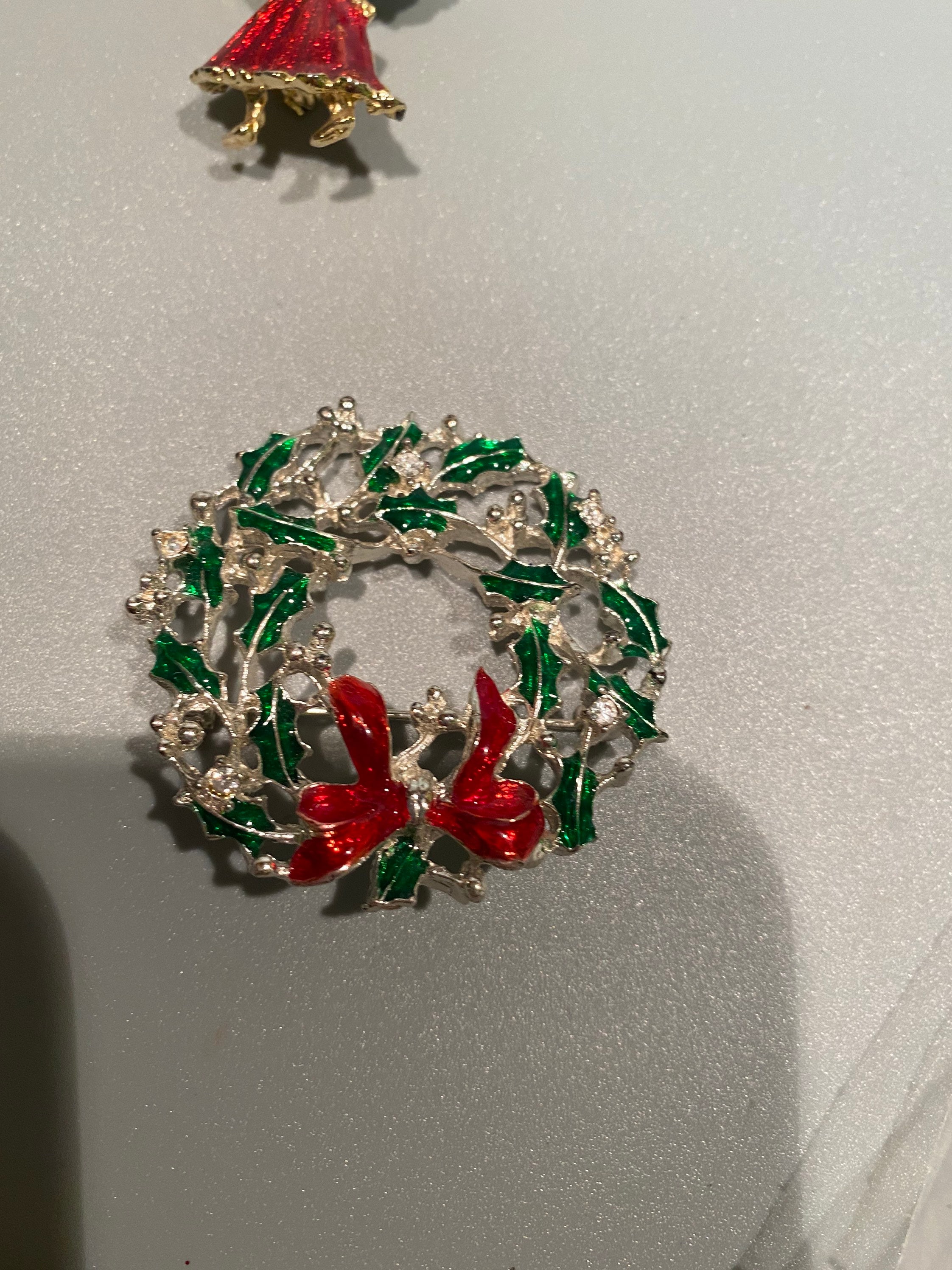 Vintage Christmas Pins - Etsy