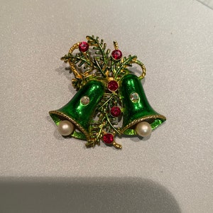 Vintage Christmas Pins - Etsy