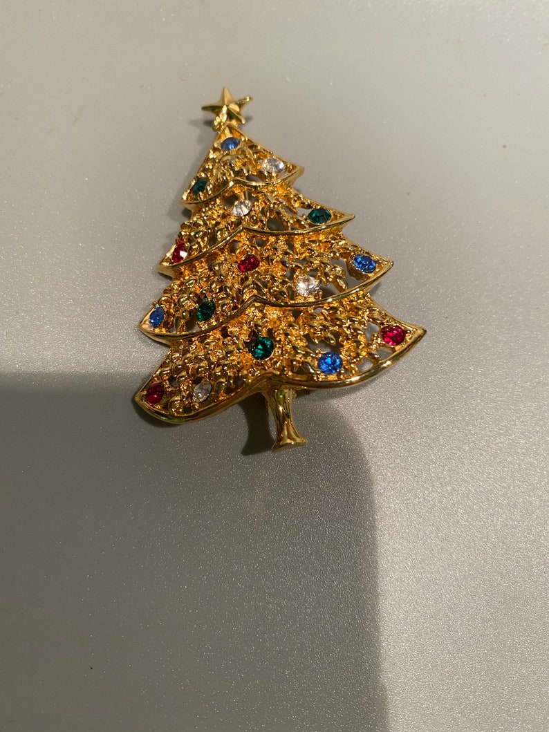 Vintage Christmas Pins - Etsy