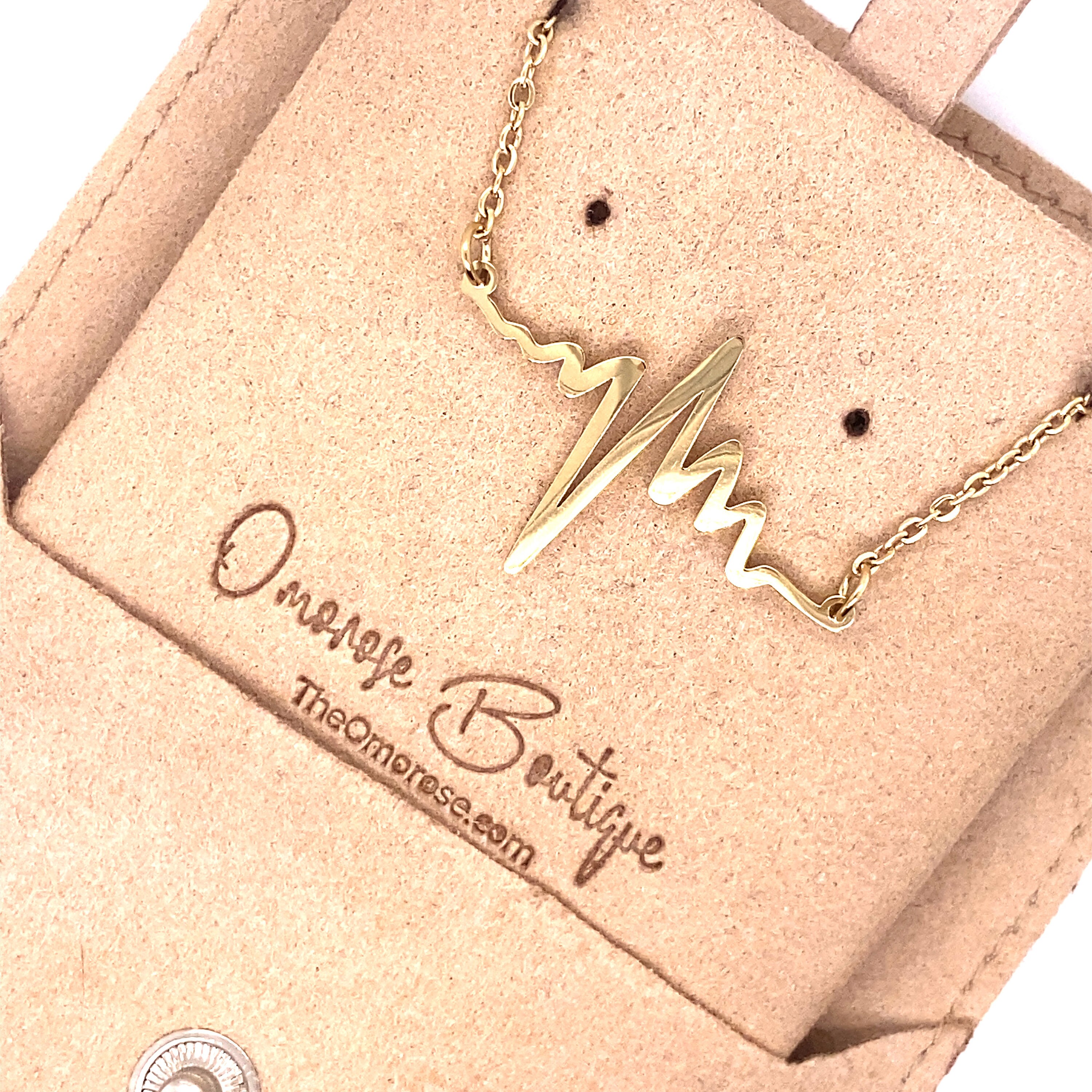 Life Line Necklace • Heart Rate Necklace • Love Necklace • Heart Beat ...