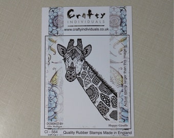 Giraffe Stamp | Etsy