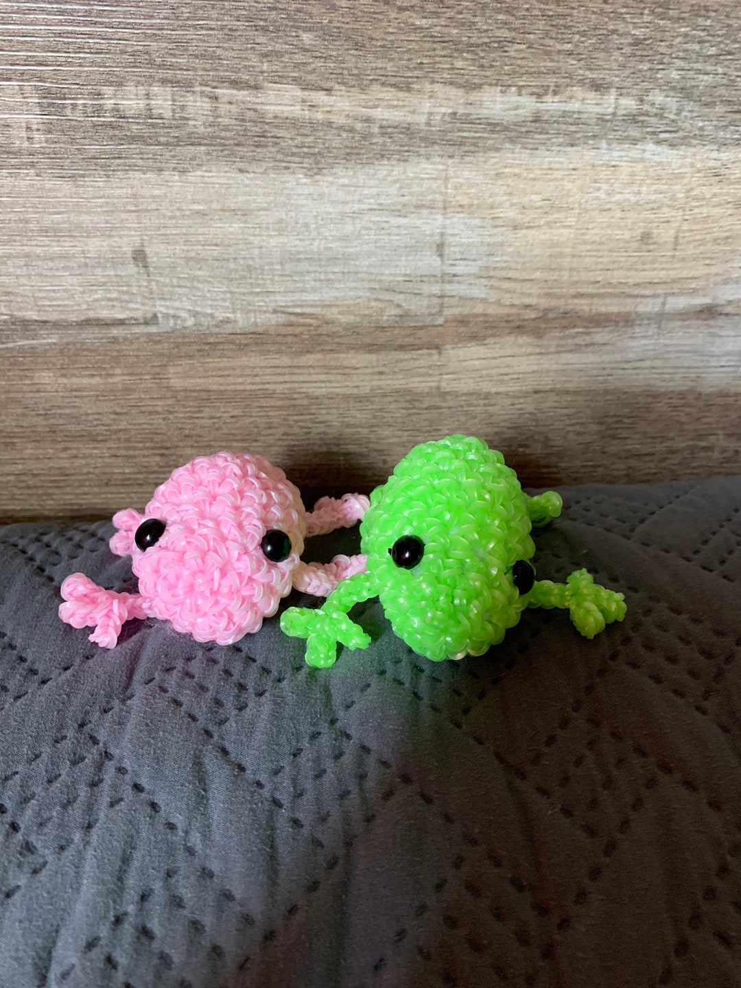 Loomigurumi Glitter Frogs - Etsy