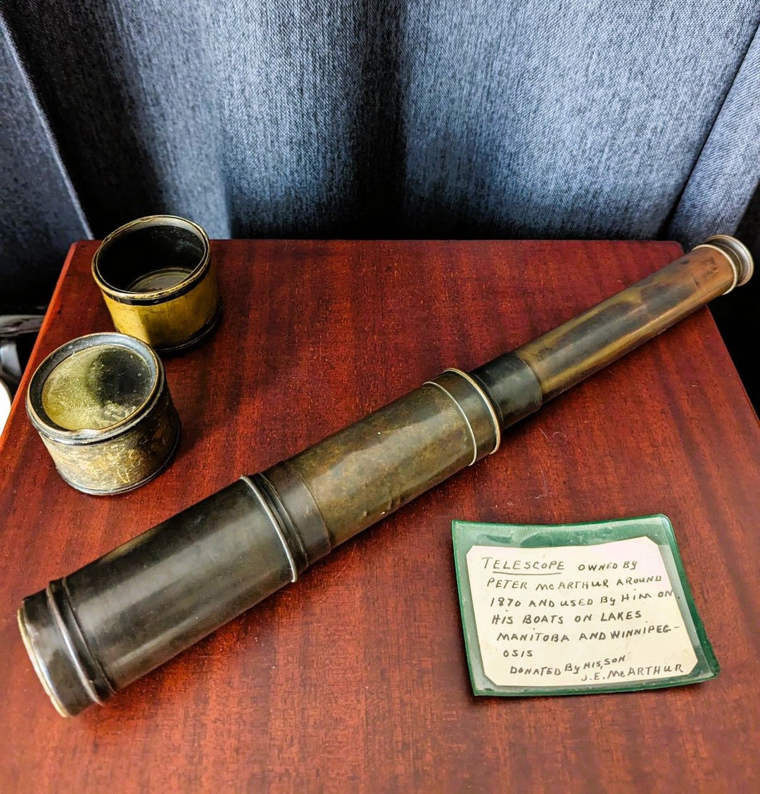 Antique Mid 18th Century Brass Nautical Telescope - Etsy