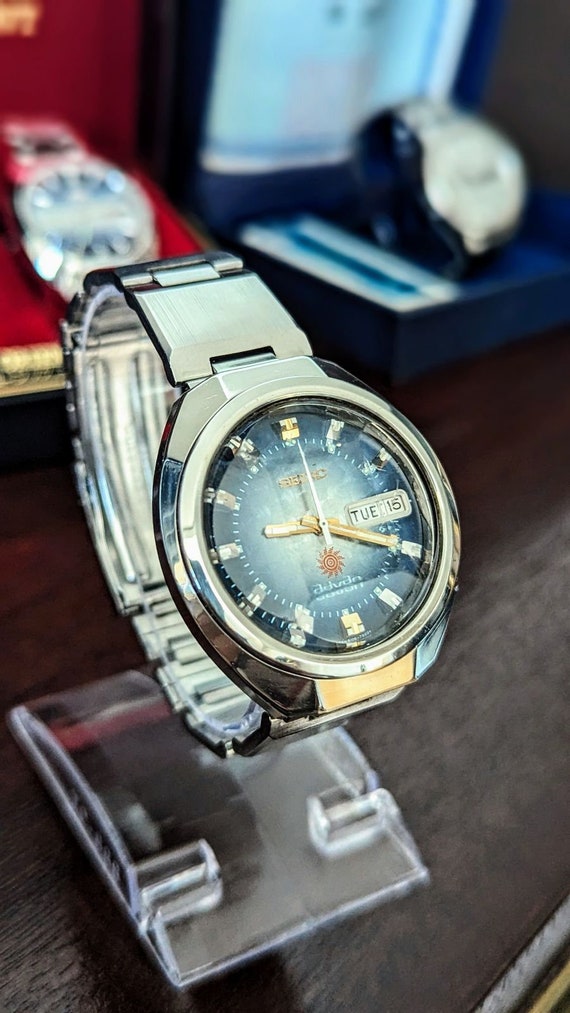 Restored Vintage JDM Seiko Advan automatic watch with… - Gem
