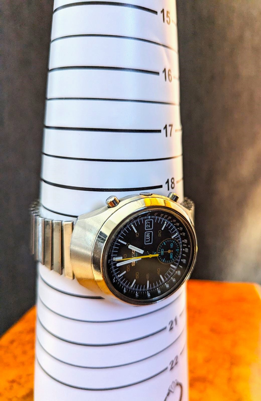 Vintage Seiko 6139-7101 helmet Chronograph - Etsy