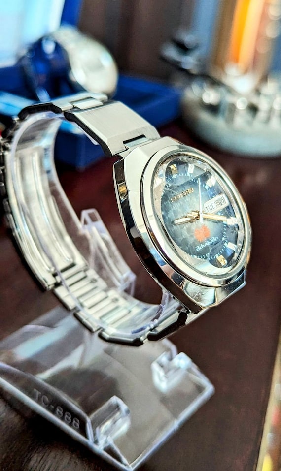 Restored Vintage JDM Seiko Advan automatic watch with… - Gem