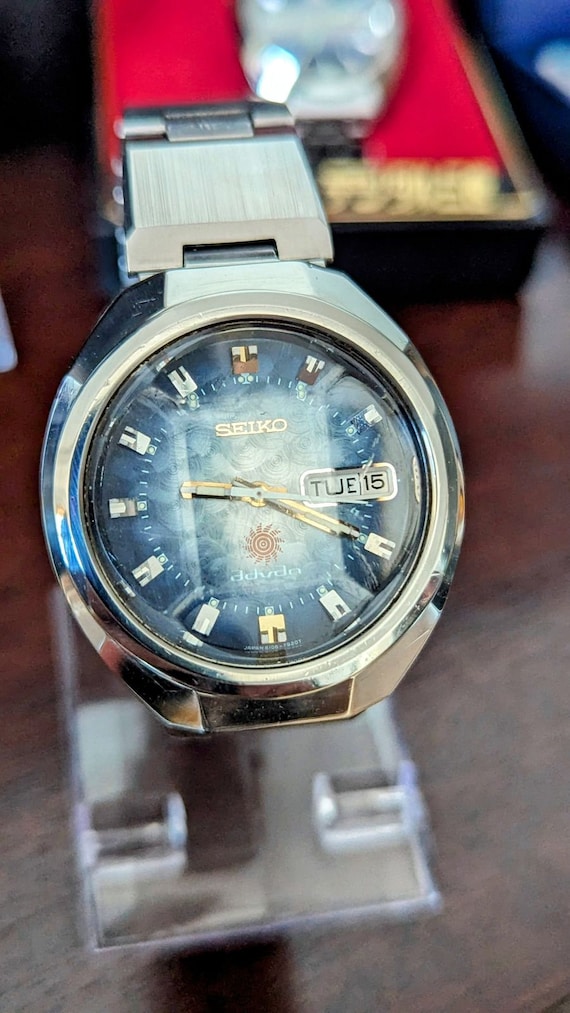 Restored Vintage JDM Seiko Advan automatic watch with… - Gem