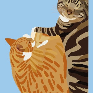Personalised Cat Print - Etsy UK