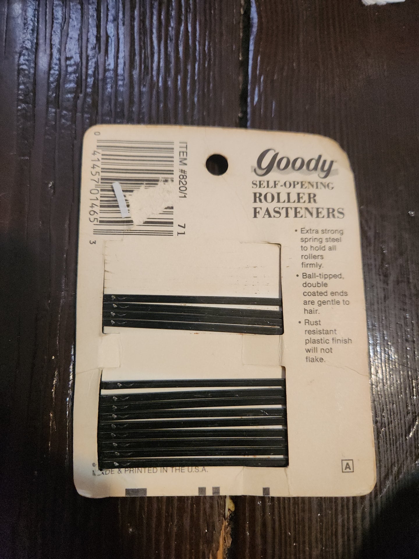 Vintage Goody 13 5 Missing Ball Tip Roller Fasteners Bobby - Etsy