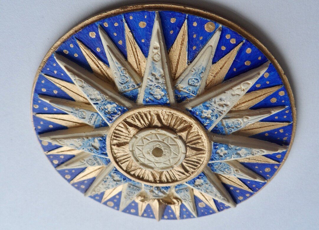 Miniature Dolls House Compass Ceiling Rose - Etsy