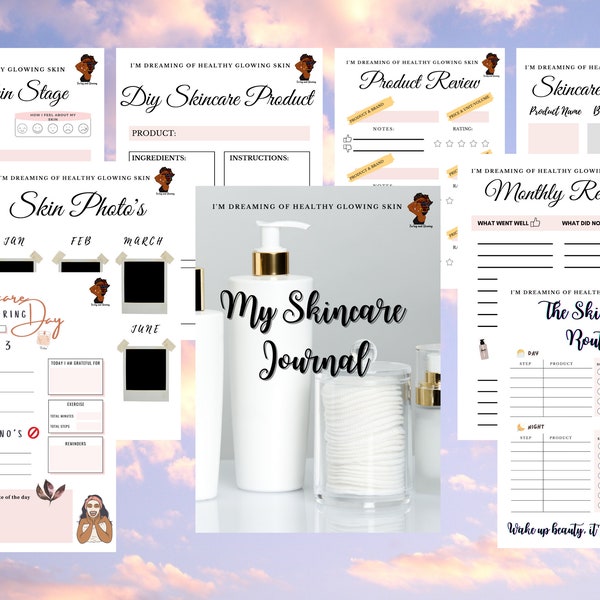 Skincare Journal - Etsy