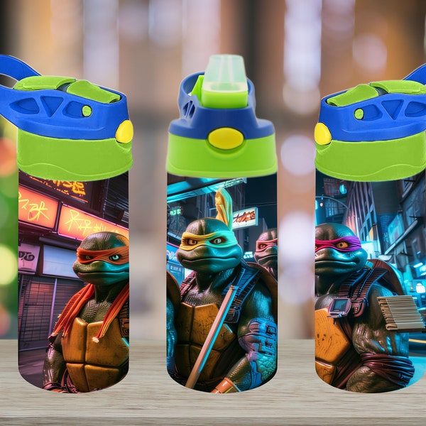 Ninja Turtles Png Sippy - Etsy