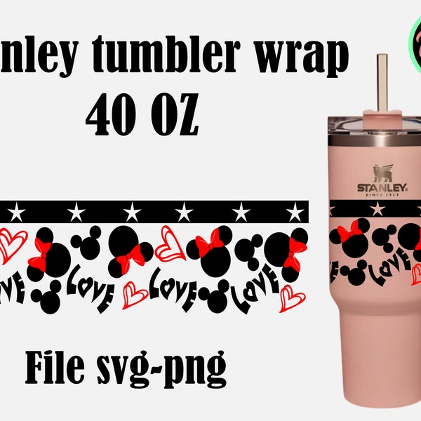 Stanley cup wraps svg - Etsy México