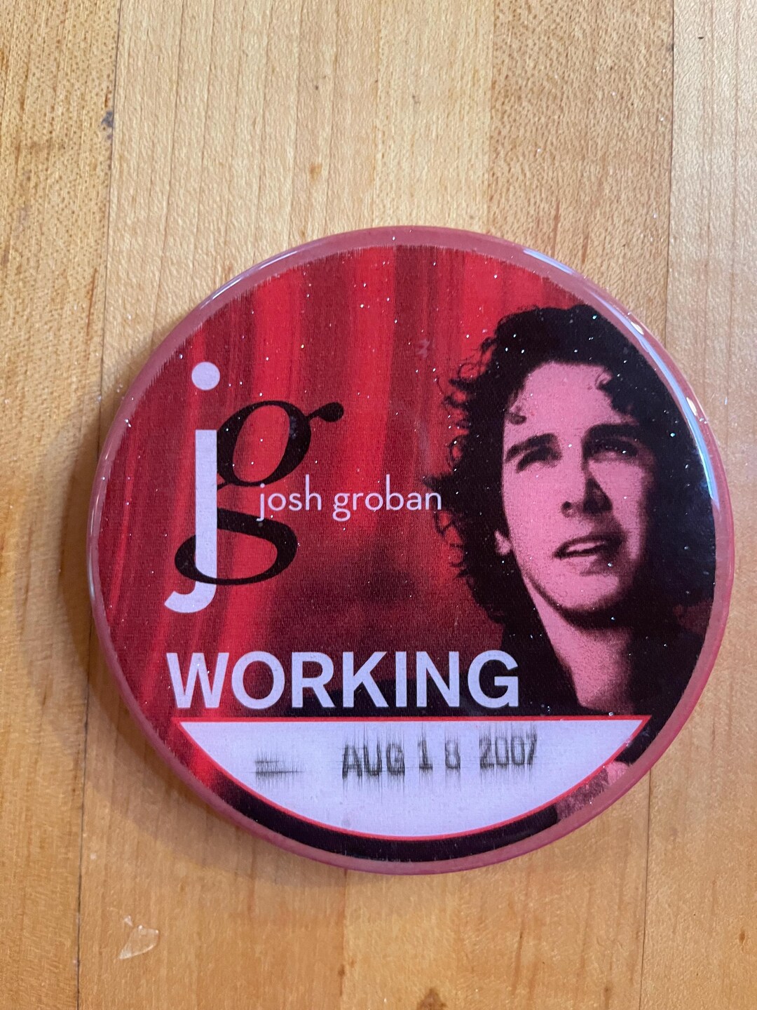 JOSH GROBAN Hand Painted Tile Coaster With Genuine Rare and Authentic ...