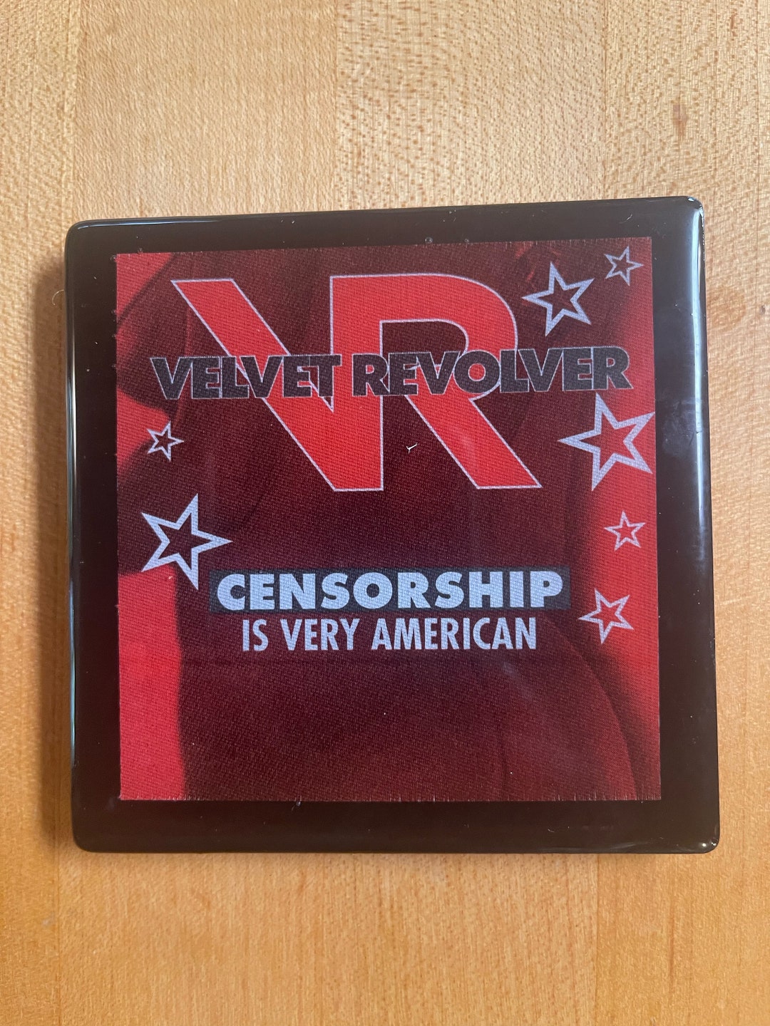 VELVET REVOLVER Hand Painted Tile Coaster With Genuine Rare - Etsy