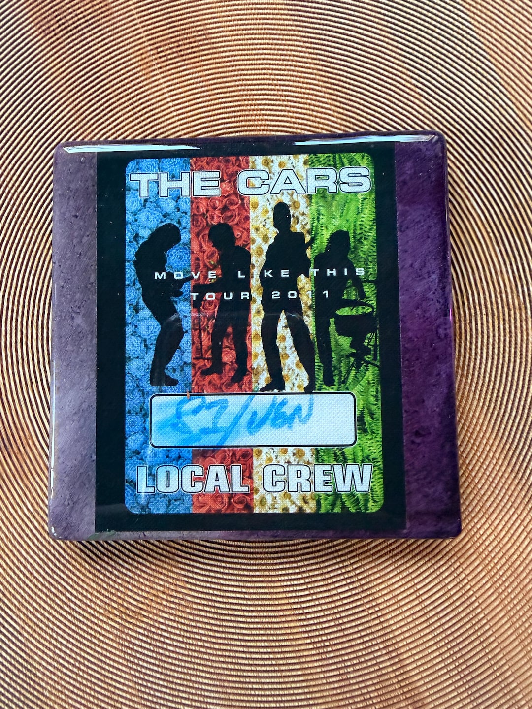 THE CARS Hand Painted Tile Coaster With Genuine Cars Artist Working ...