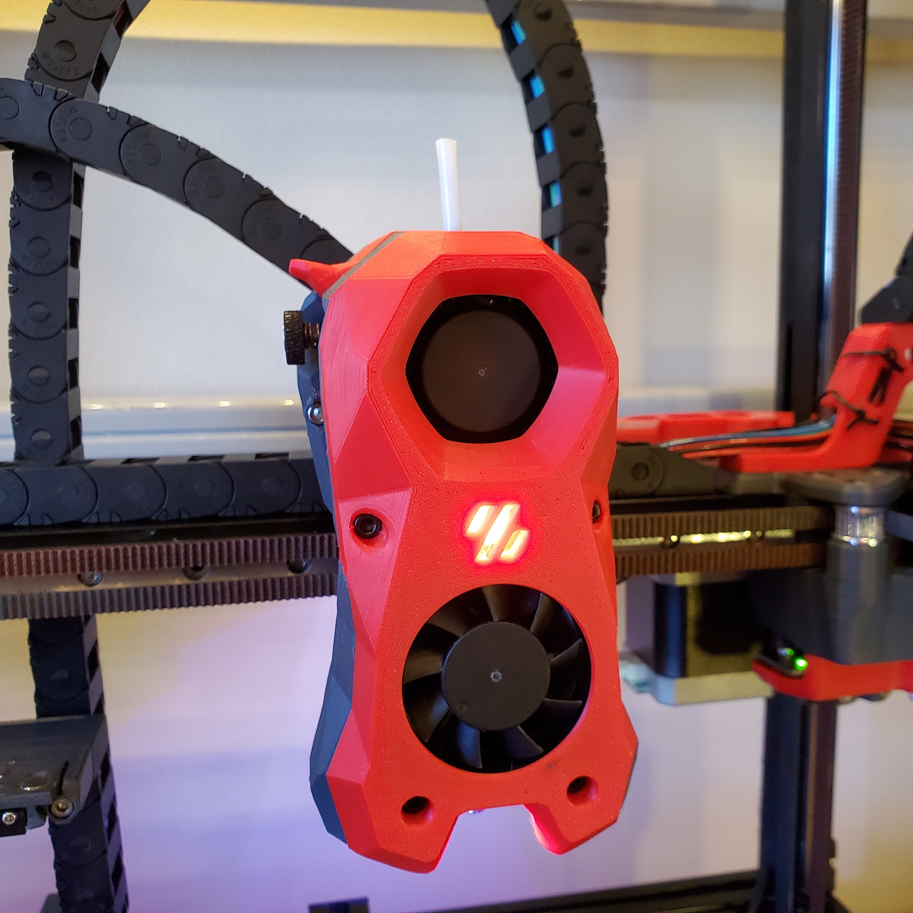 Voron Stealthburner Diffuser 2.4 Trident Switchwire V.0 Kirigami Hex ...
