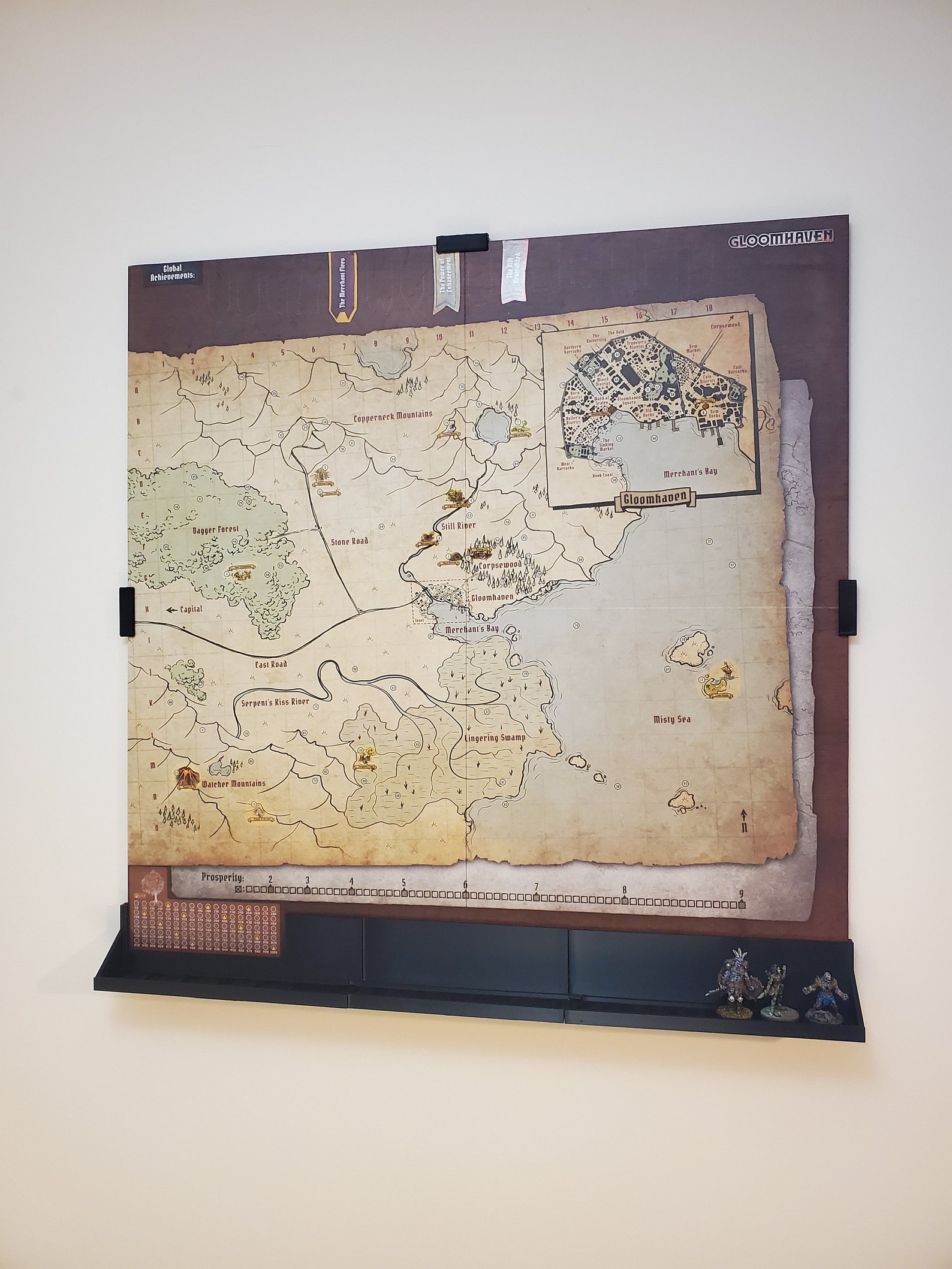 STL File Gloomhaven Map Frame & Mini Display - Digital Download - Etsy ...