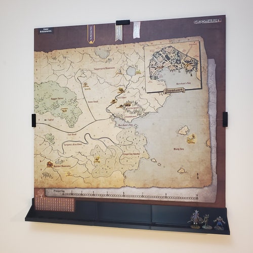 STL File Gloomhaven Map Frame & Mini Display Digital - Etsy