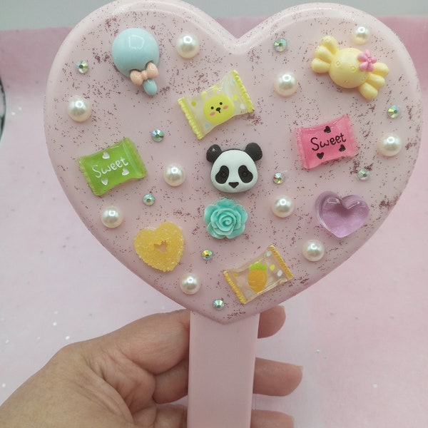 Heart Hand Mirror - Etsy