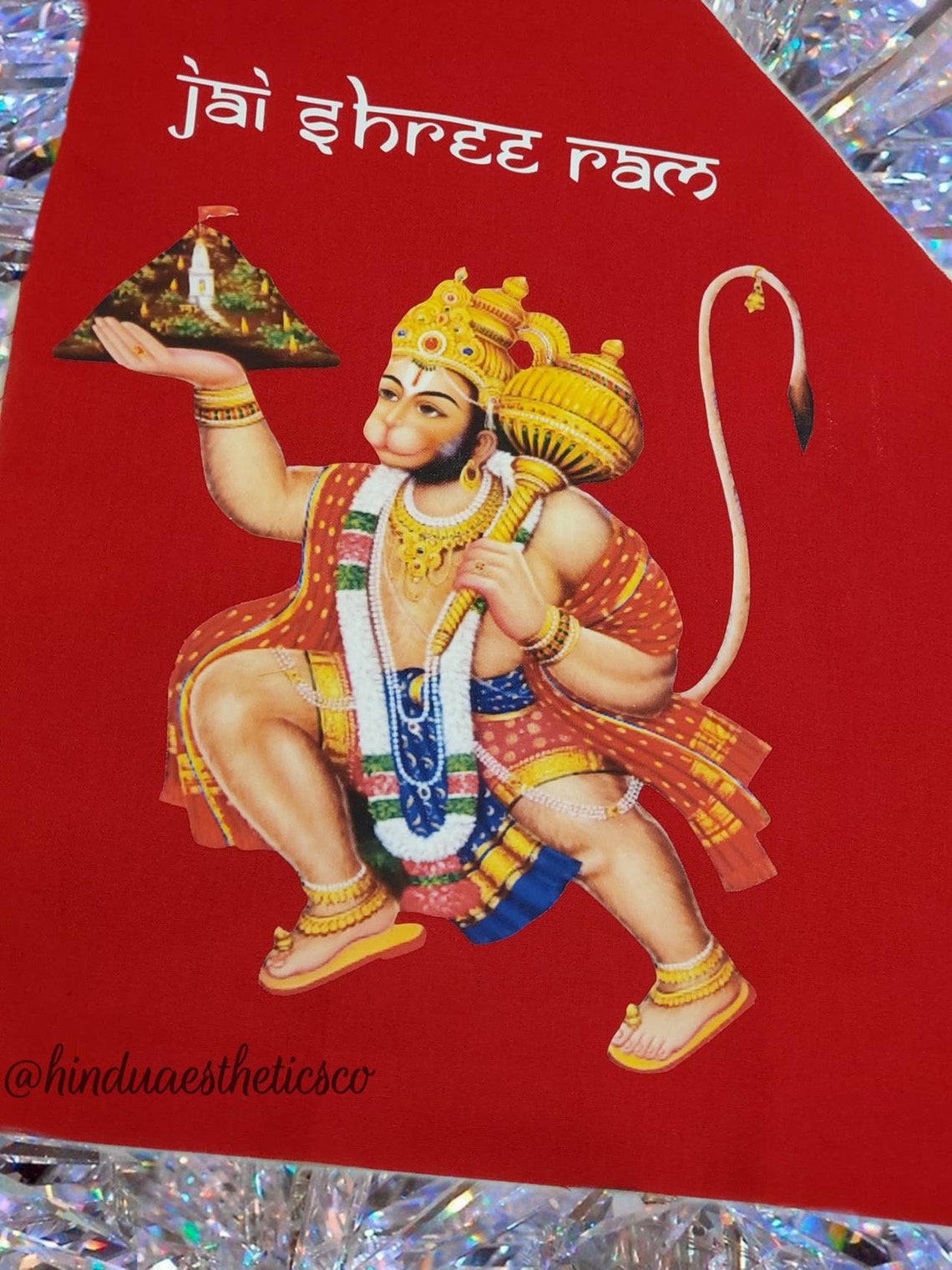 Large Hanuman Ji Jhanda (flag) Without Border - Etsy