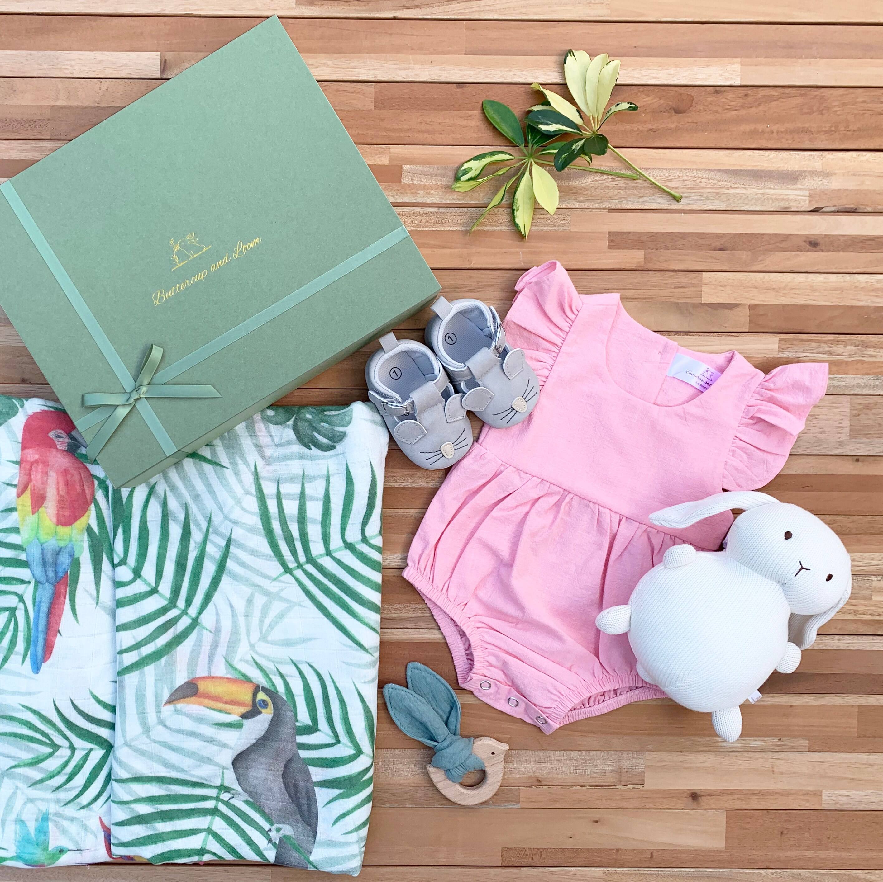 Newborn Gift Box Set Baby Girl Gift Baby Shower Gift Baby Gift Set ...