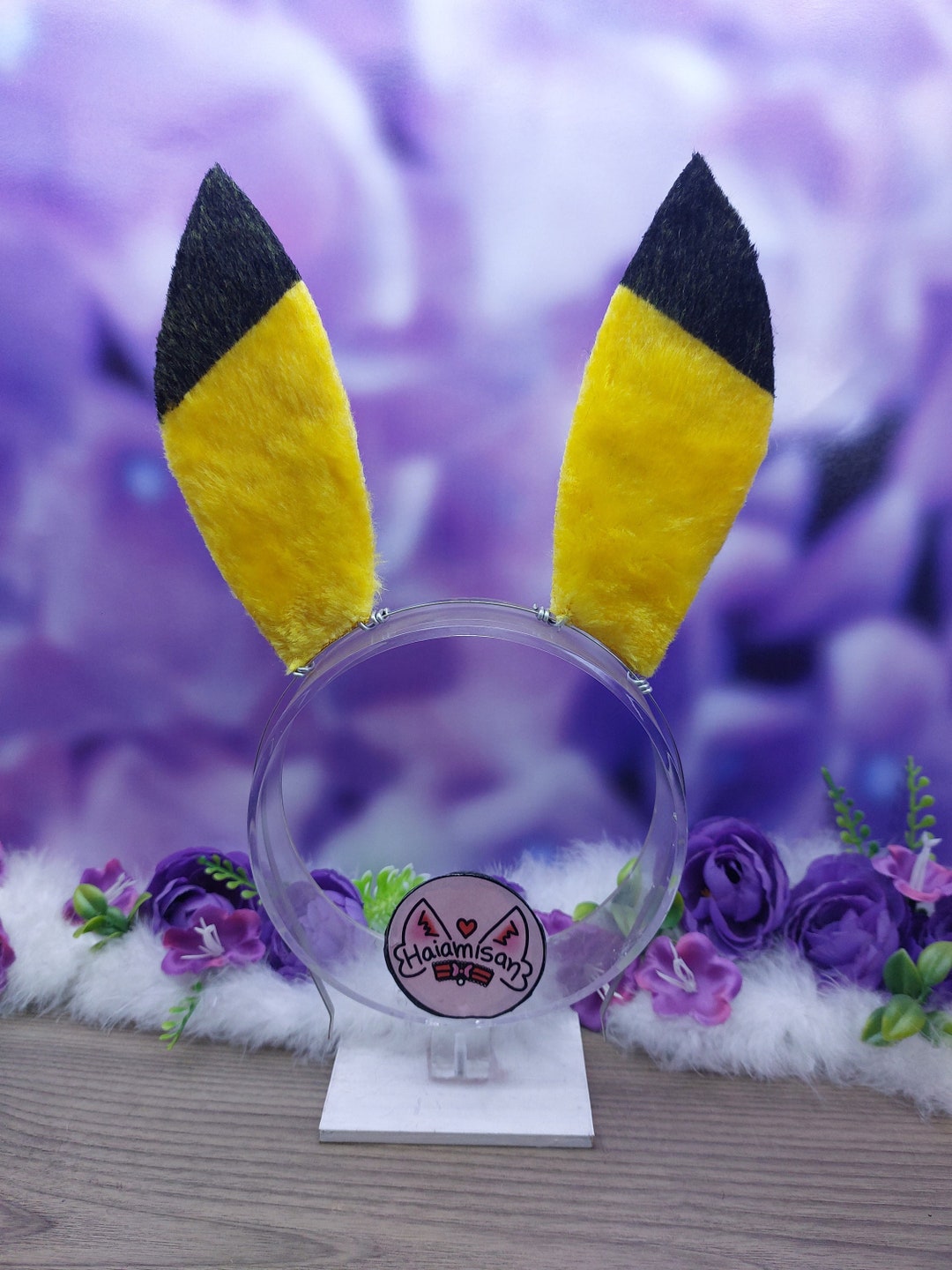 Small Pikachu Cute Ears Cosplay Costume | Nekomimi Kemonomimi - Etsy