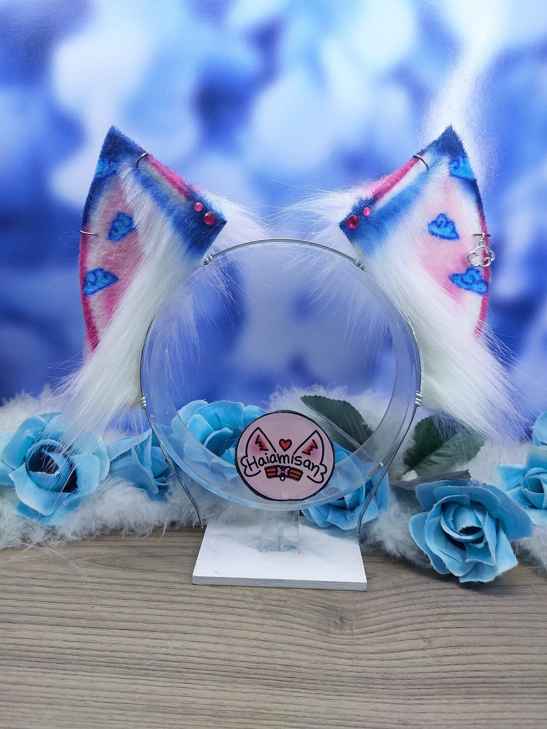 League of Legends Jinx Inspired Cat Ears With Clouds Nekomimi ...