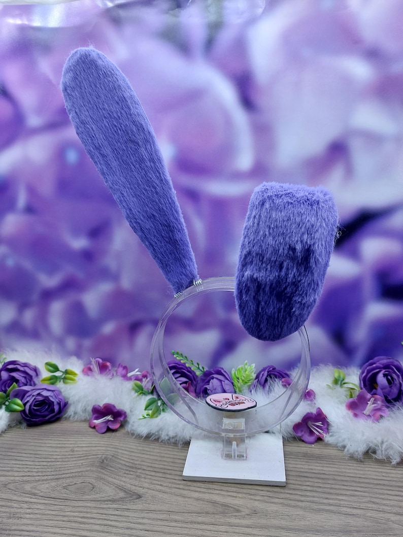 Jax Cosplay Faux Fur Bunny Ears and Tail | Jax the Amazing Digital ...