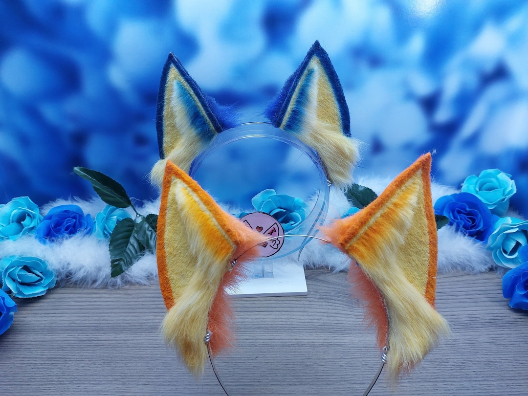 Bluey and Bingo, Bandit, Chilli, All Family Members Faux Fur Ears ...