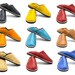Moroccan Babouche Shoe Leather Slipper Unisex Handmade Babouches ...