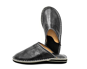 Mens Leather Mules - Etsy
