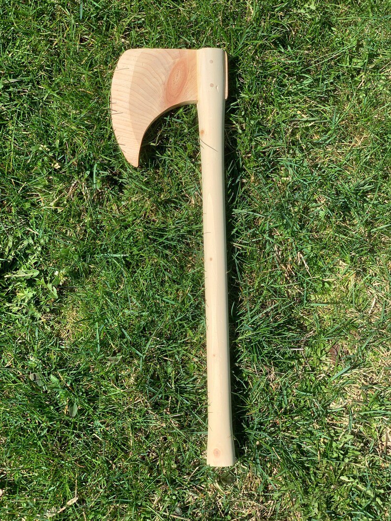 Handmade Wooden Battle Axe Cosplay & Costume Axe | Etsy