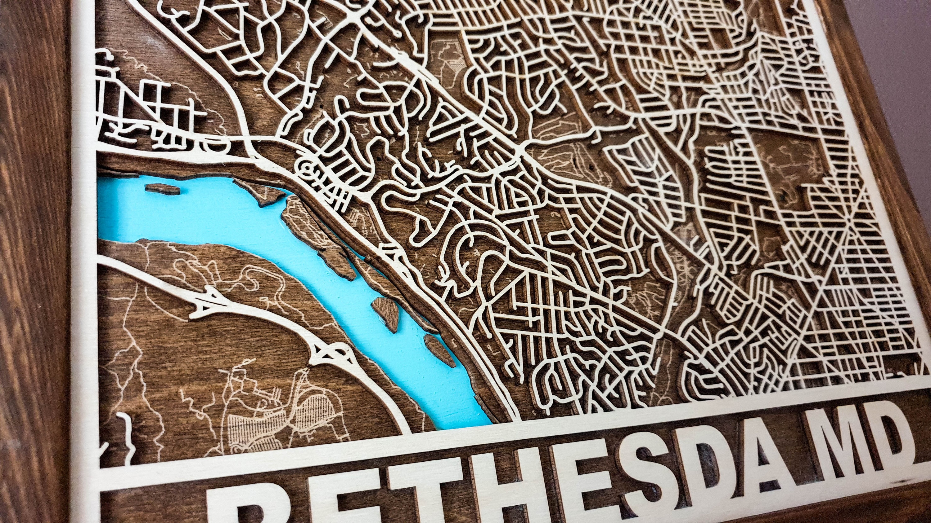 Laser Cut Wooden Map With Location Pins Elements Personalized - Etsy UK