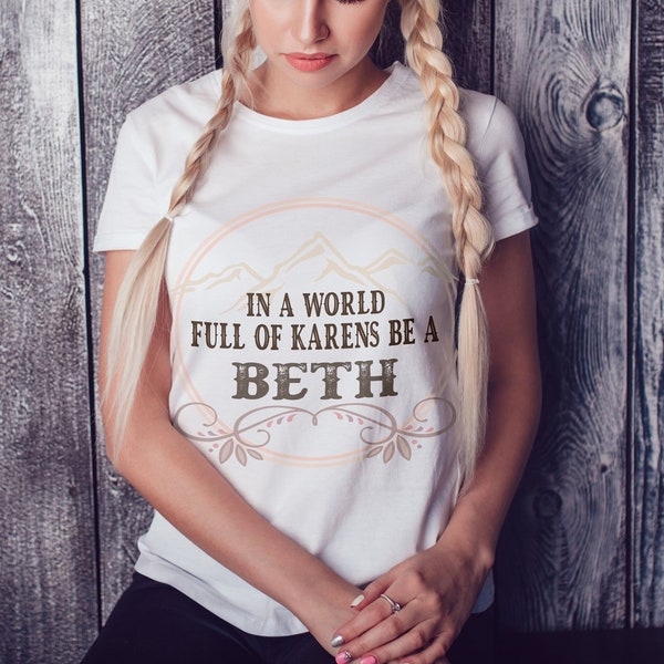 Beth Dutton Svg - Etsy