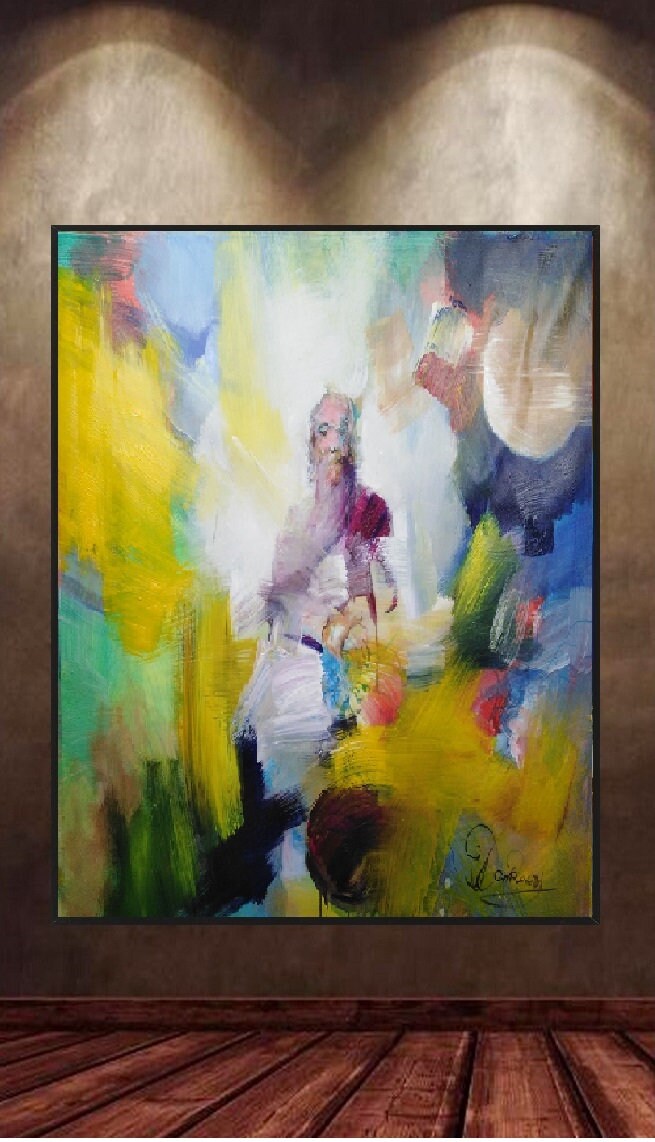 Day 7 of Creation Rest Sunday Bible-don Rony-l8-large Canvas - Etsy