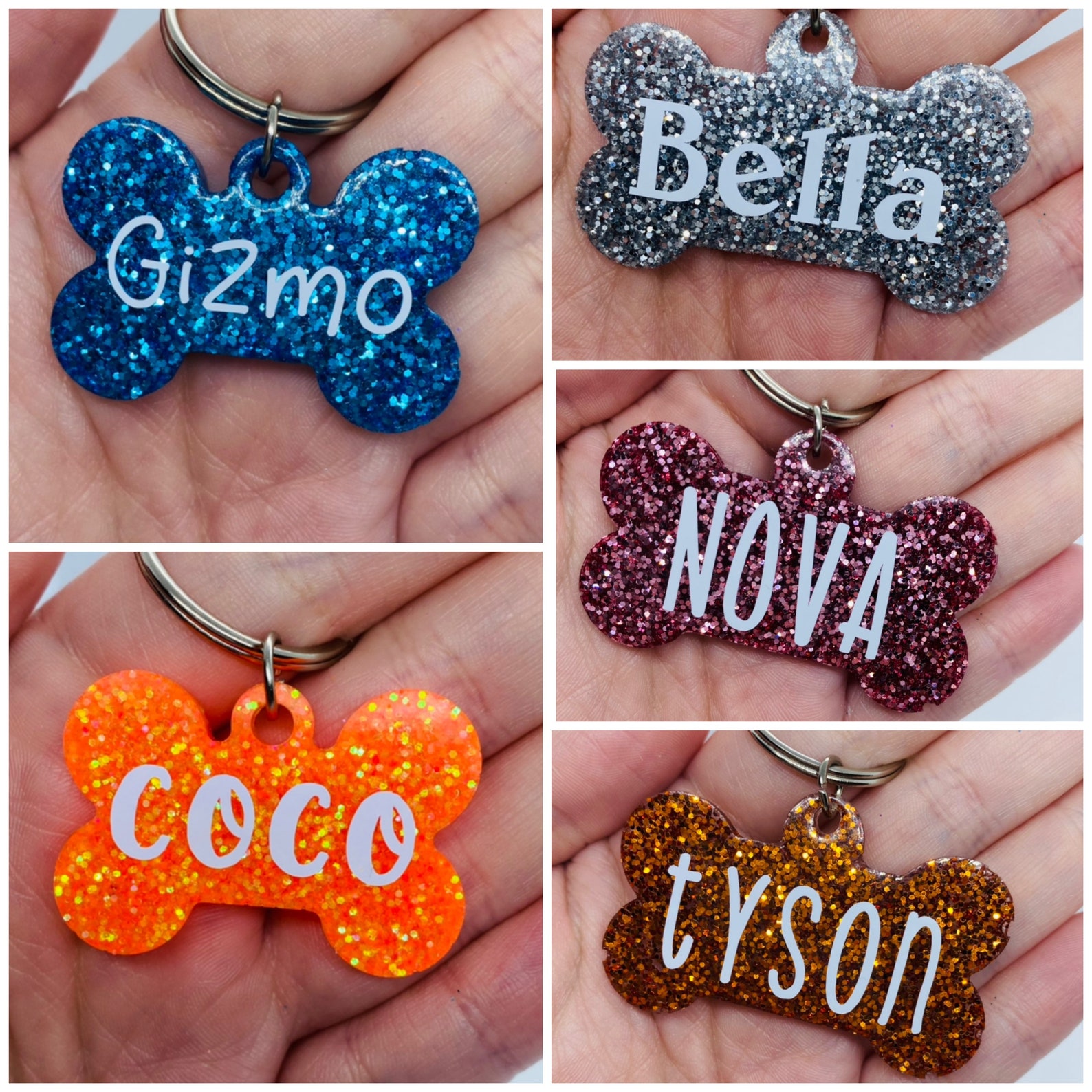 Handmade Resin Dog Name Tag Various Sizes Etsy UK handmade-resin-dog-name-tag-various-sizes-etsy-uk