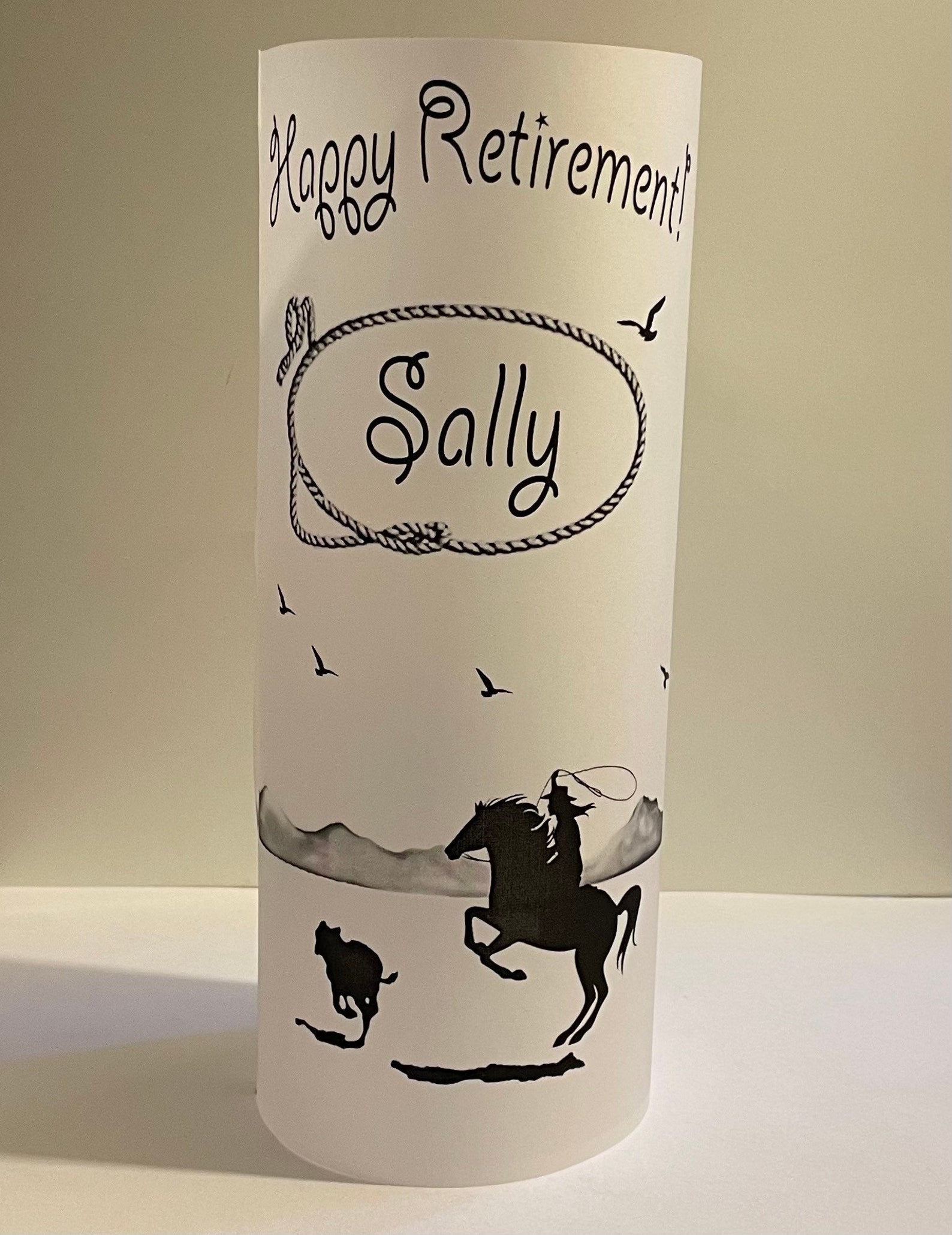 12 Personalized Retirement Birthday Party Western Cowboy - Etsy