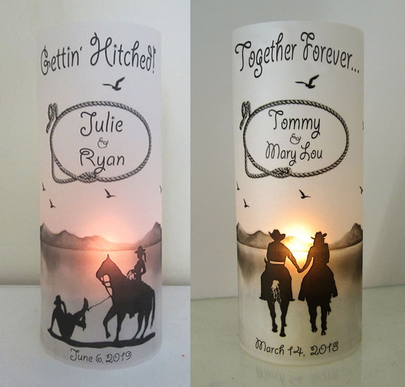 12 Personalized Western Cowboy Wedding Anniversary - Etsy