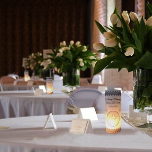12 Personalized Memorial Funeral, Celebration of Life Table Decoration ...