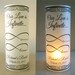12 Personalized Wedding Centerpiece Infinity Infinite Love Luminaries ...