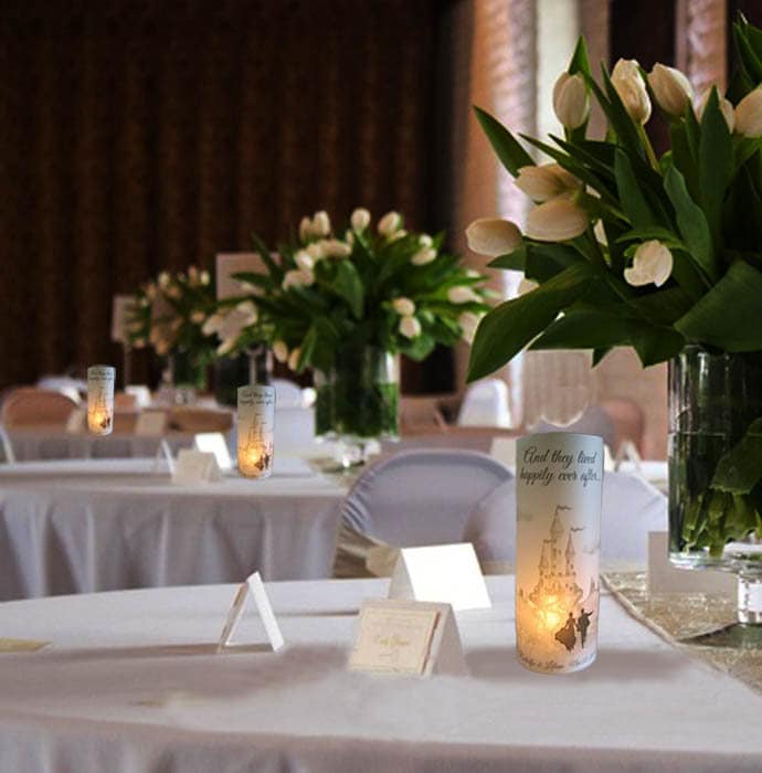 12 Personalized Wedding Centerpiece Fairytale Castle Table - Etsy