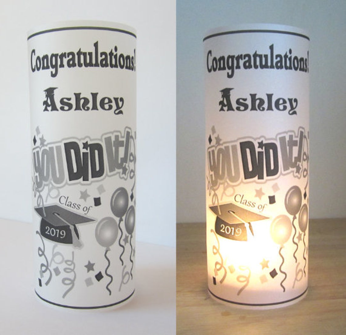 12 Personalized Graduation Centerpiece Table Decoration - Etsy