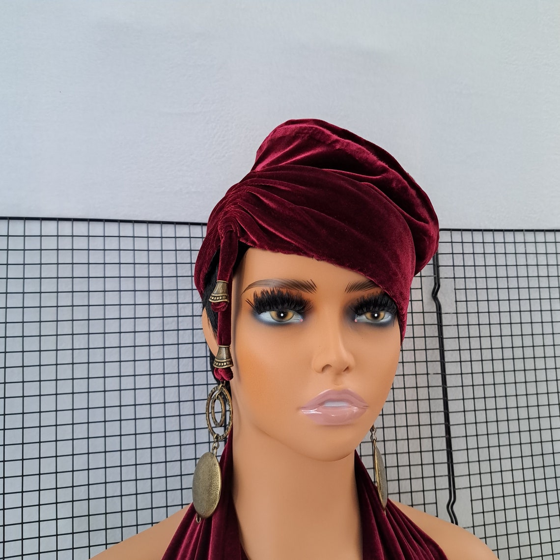 Flat Top Hat, Tilt Hat, Cloche Hat, Velvet Hat, Crocodile Skin Print ...