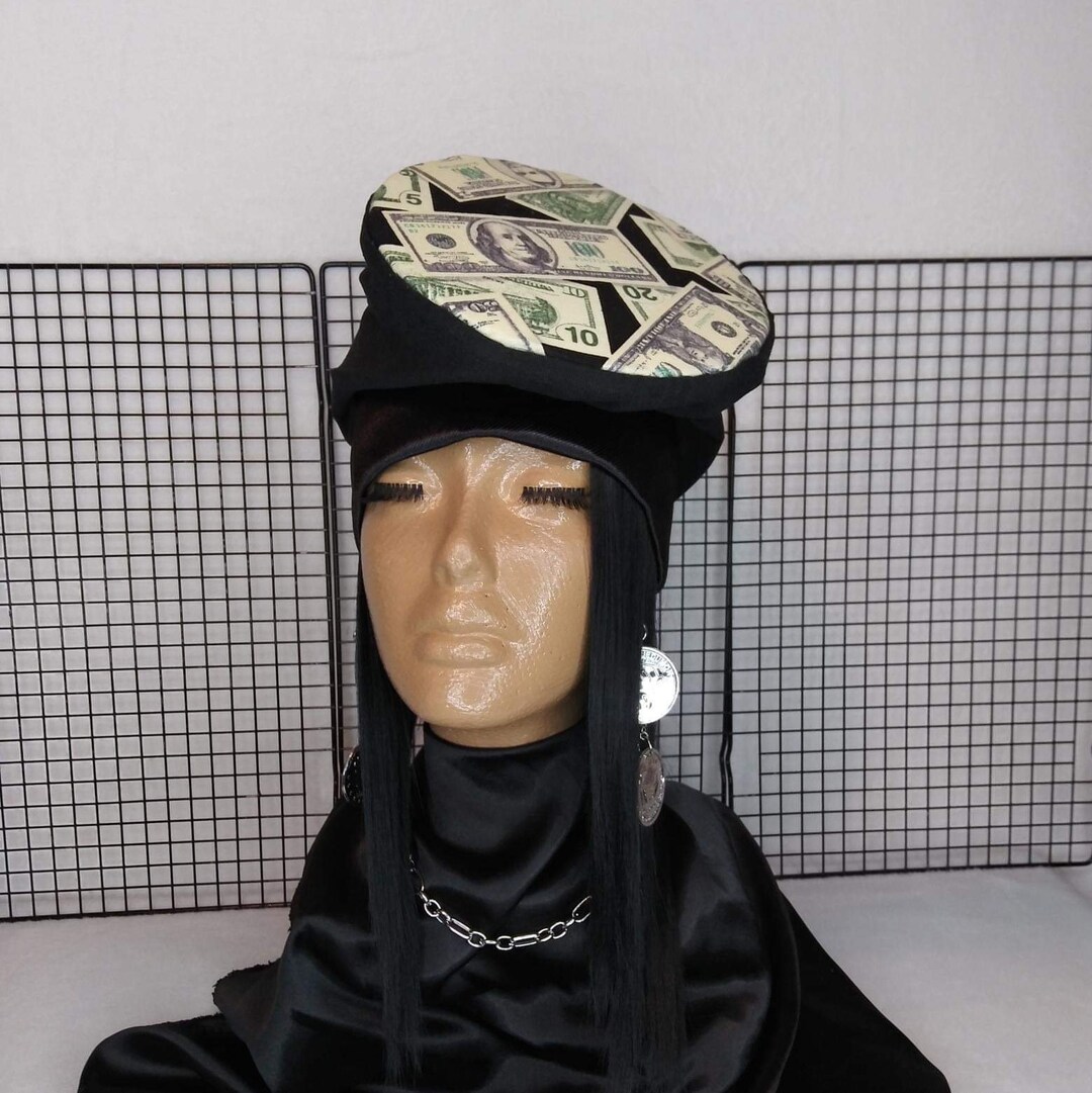 Money Hat, Slouch Hats for Women, Flat Top Hat, Streetwear Hats ...