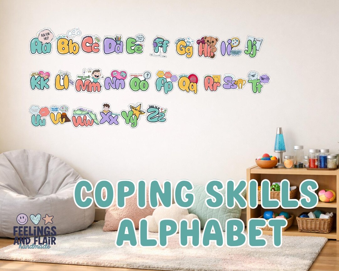 Coping Skills Alphabet A–Z | SEL Coping Strategies for Kids | Calm ...
