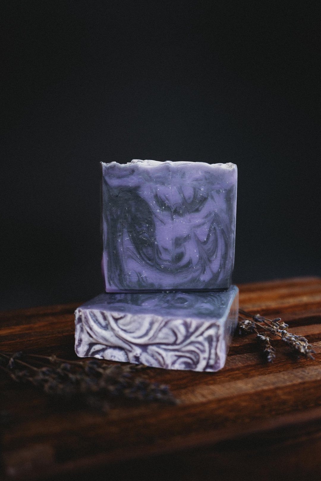 Lavender Cedar Soap Bar With Activated Charcoal | Handmade Vegan ...